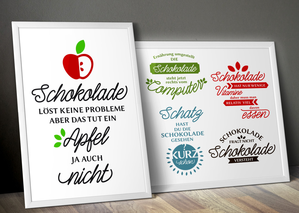 Plotterdatei "Schokolade" - kleine göhr.e design