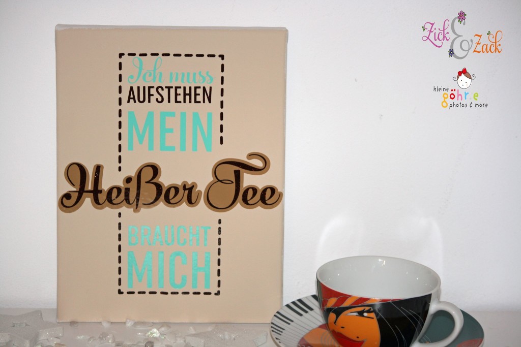 Plotterdatei "Sprüche Tee" - kleine göhr.e design