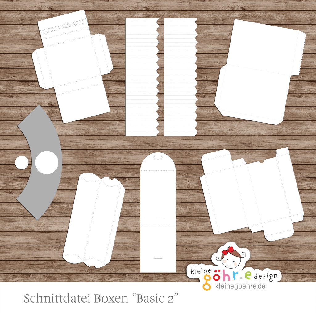 Schnittdatei "Boxen Basic 2" - kleine göhr.e design