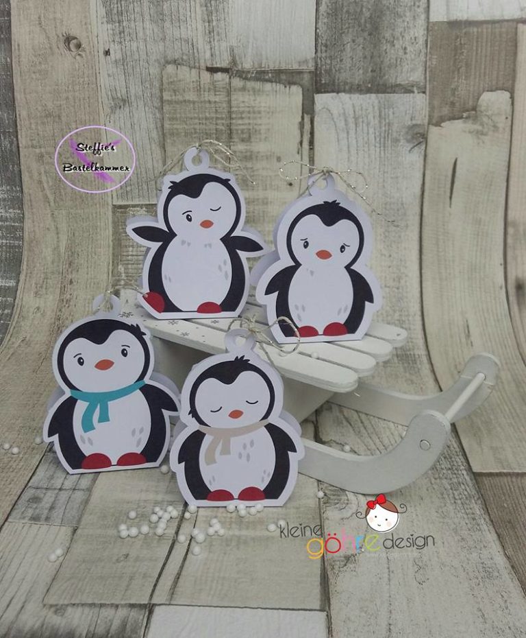 Plotterdatei "Pinguin & Co + Papiere" - kleine göhr.e design