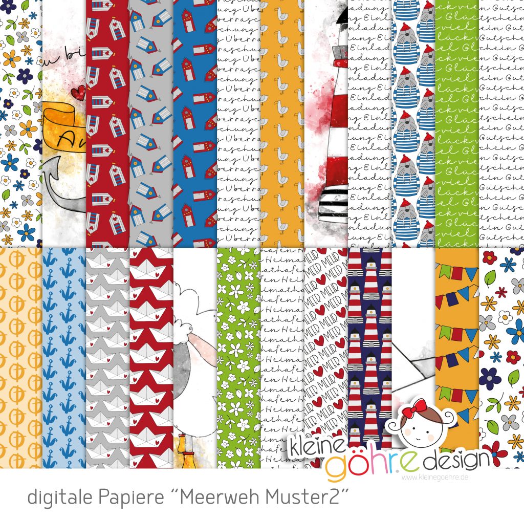Plotterdatei "Meerweh" - kleine göhr.e design