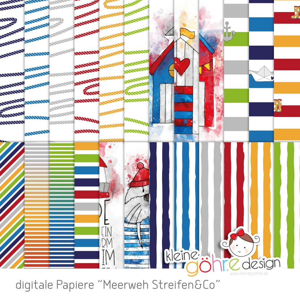 Plotterdatei "Meerweh" - kleine göhr.e design