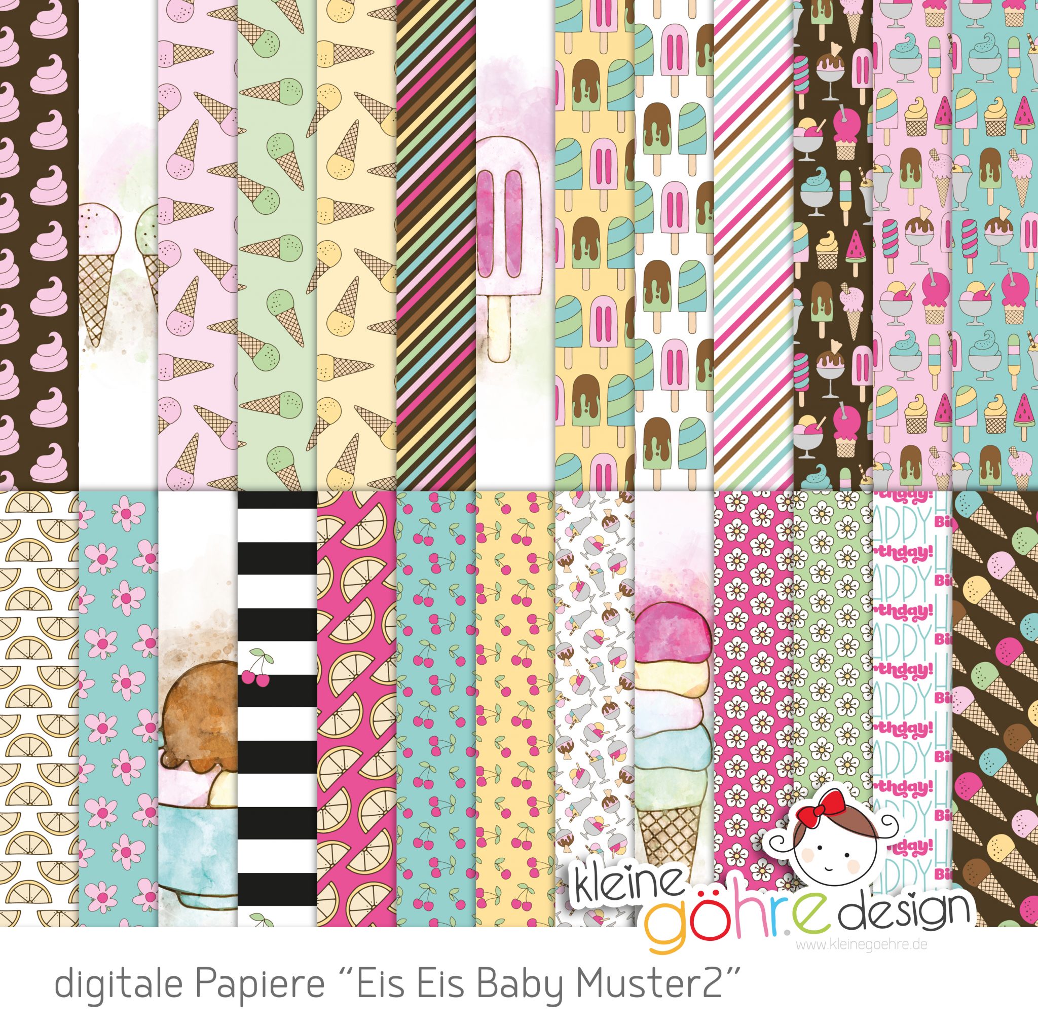 Plotterdatei "Eis Eis Baby" - kleine göhr.e design