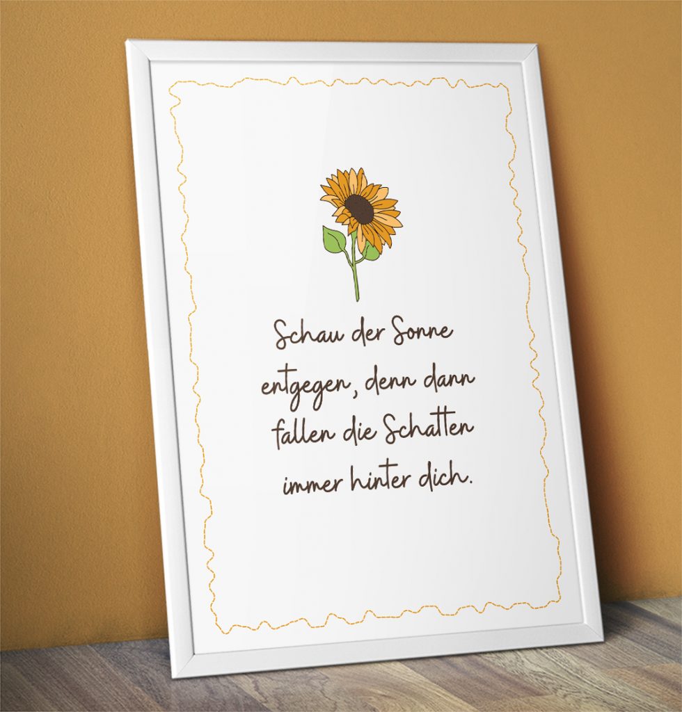 Plotterdatei "Sonnenschein" - kleine göhr.e design