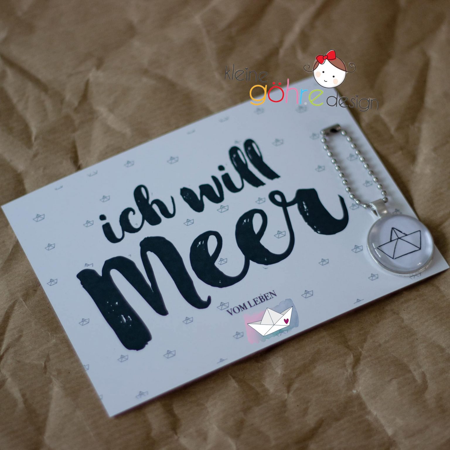 Plotterdatei "Poster sag ich Meer geht immer" - kleine göhr.e design