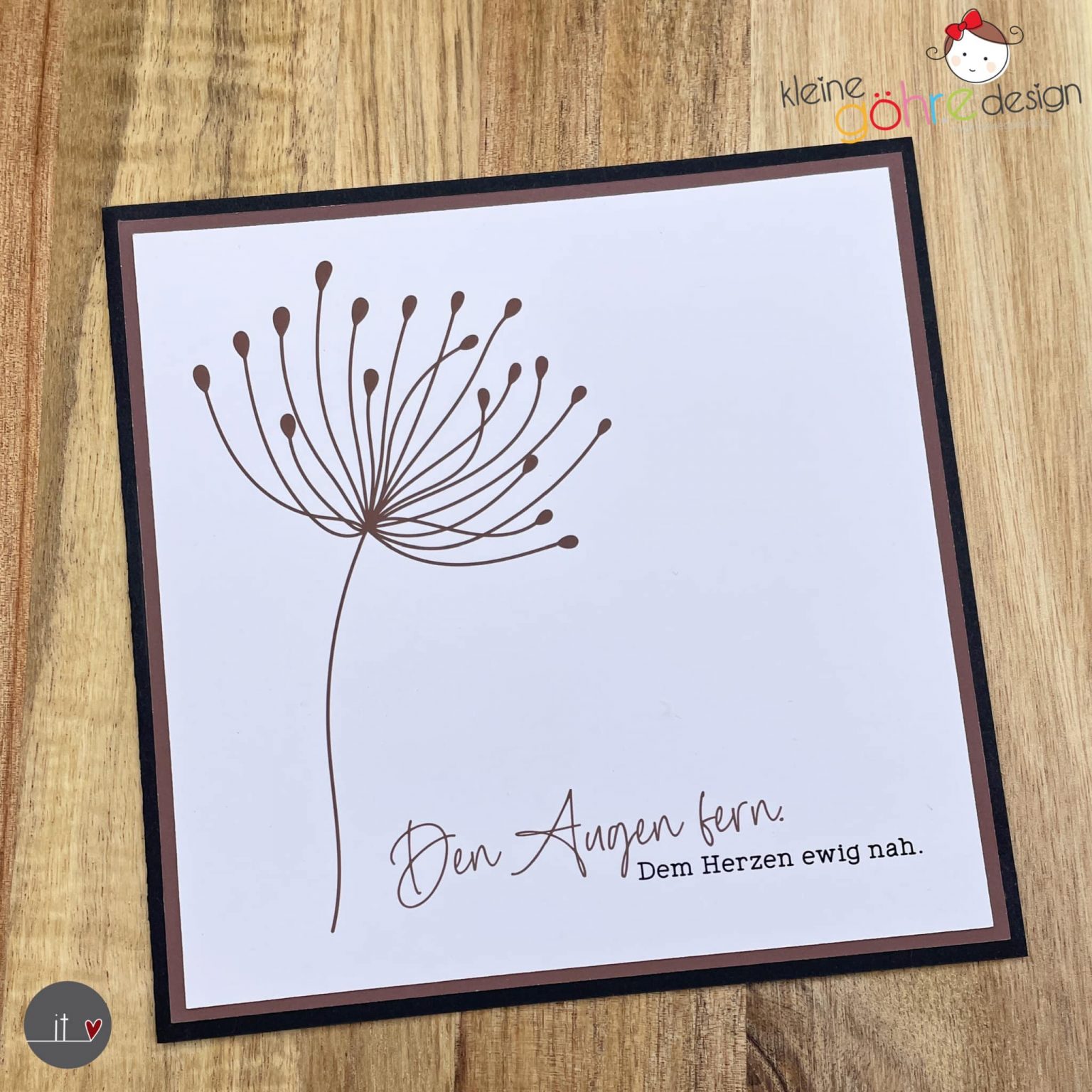 Plotterdatei "In Ruhe" - kleine göhr.e design