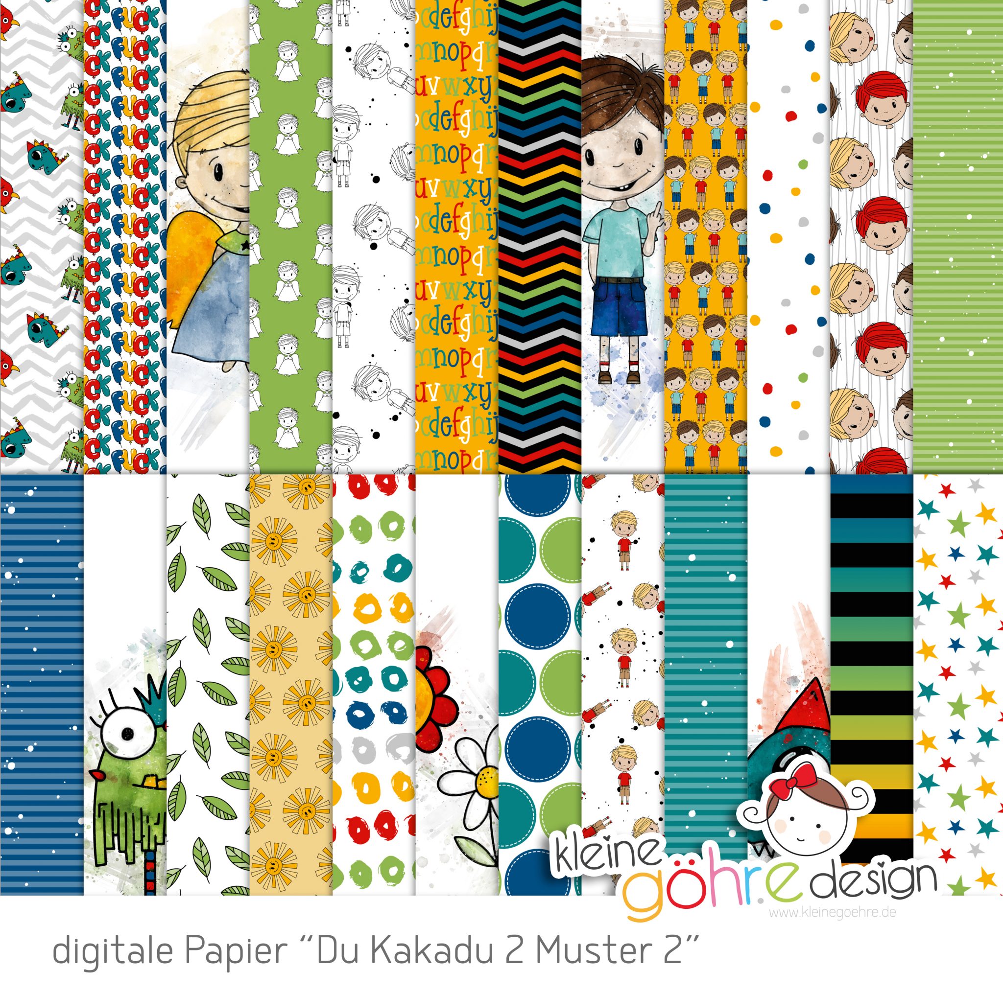 Plotterdatei "Du Kakadu 2" - kleine göhr.e design