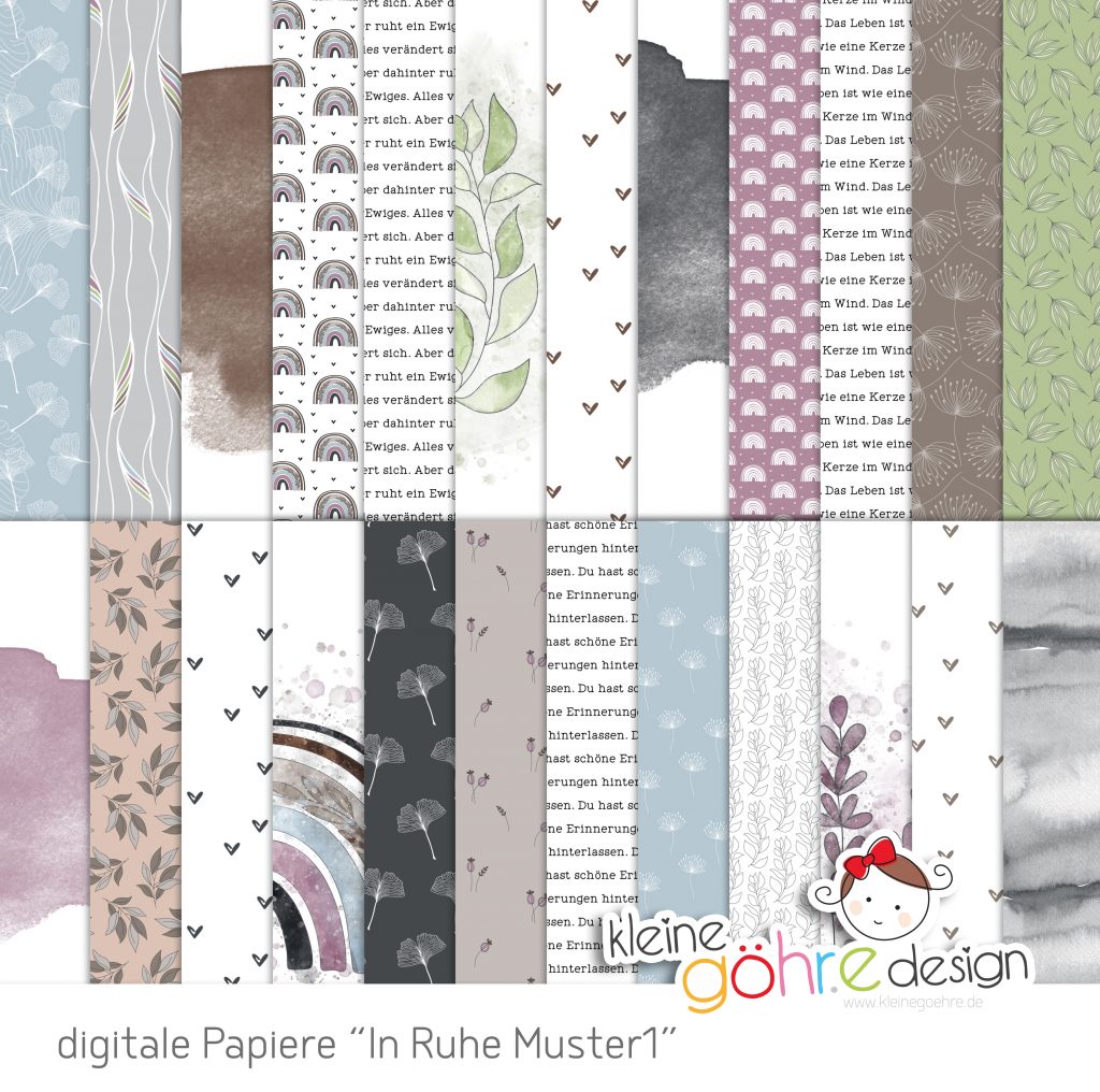 Plotterdatei "In Ruhe" - kleine göhr.e design