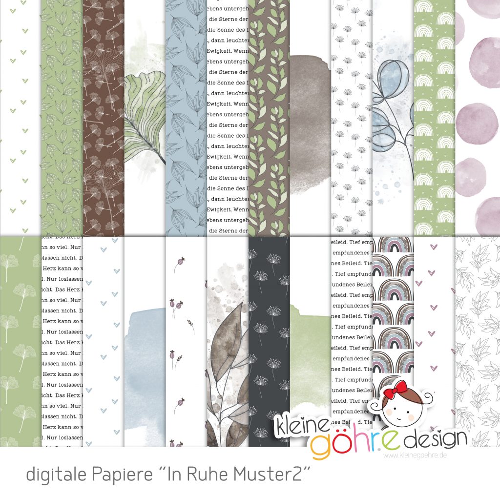 Plotterdatei "In Ruhe" - kleine göhr.e design
