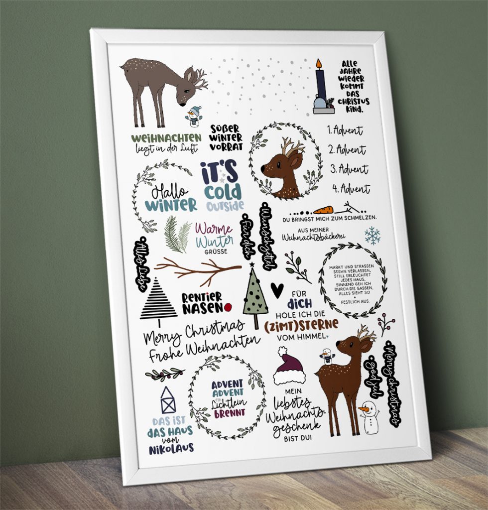 Plotterdatei "Winter Wonderland" - kleine göhr.e design