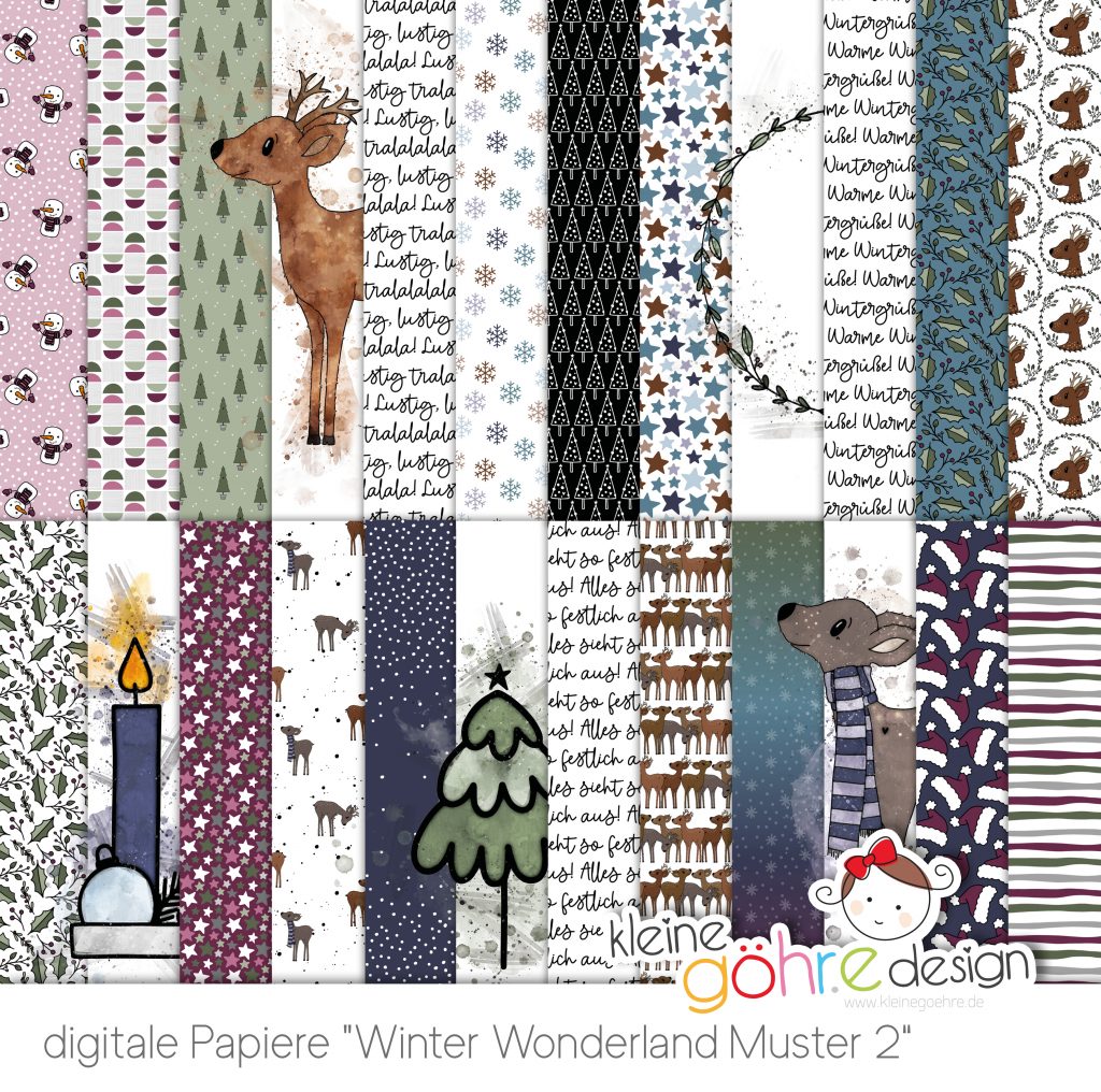 Plotterdatei "Winter Wonderland" - kleine göhr.e design