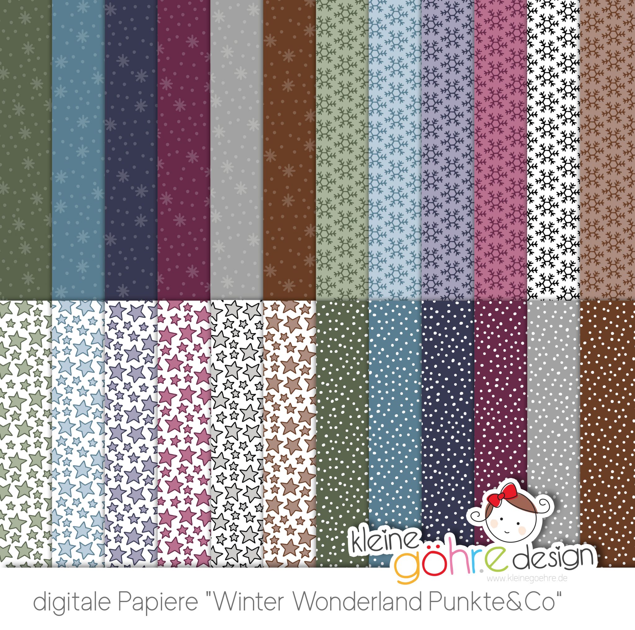 Plotterdatei "Winter Wonderland" - kleine göhr.e design