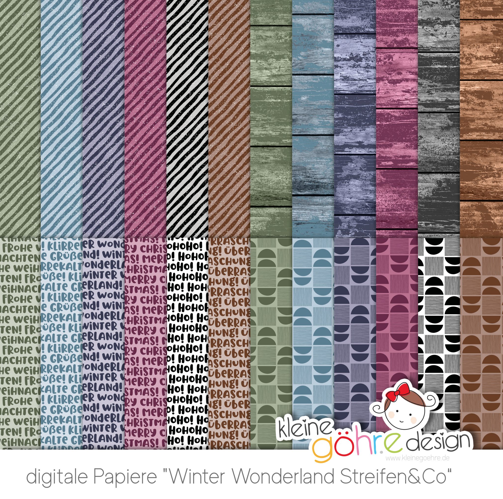 Plotterdatei "Winter Wonderland" - kleine göhr.e design