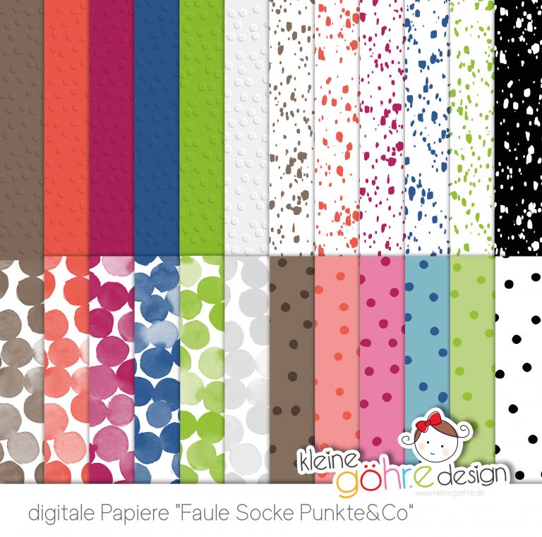 Plotterdatei "Faule Socke" - kleine göhr.e design